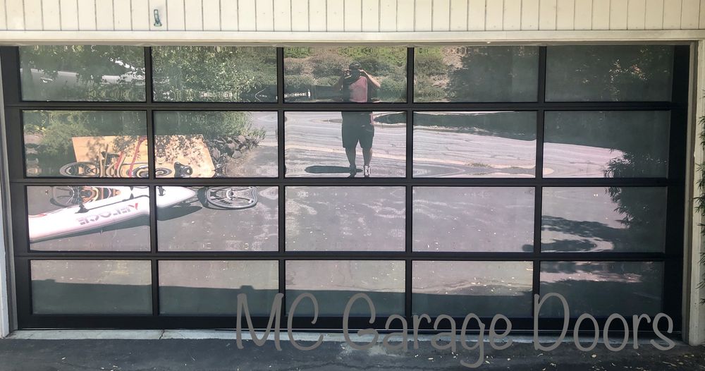 Full View Aluminum Garage Doors - Expert Installation | MC Garage Doors