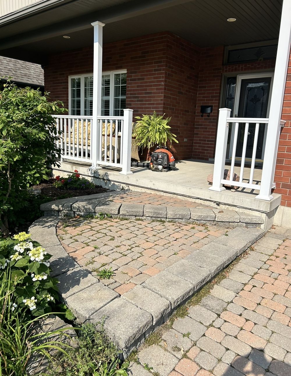 Front Entrance Tripping Hazard Correction,Rebuild, and Refresh | Bravo ...
