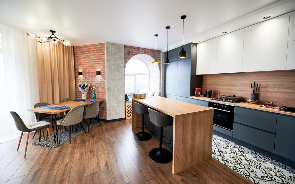 Cozy and Contemporary Kitchen Remodel in Salem | Hajek Heating ...