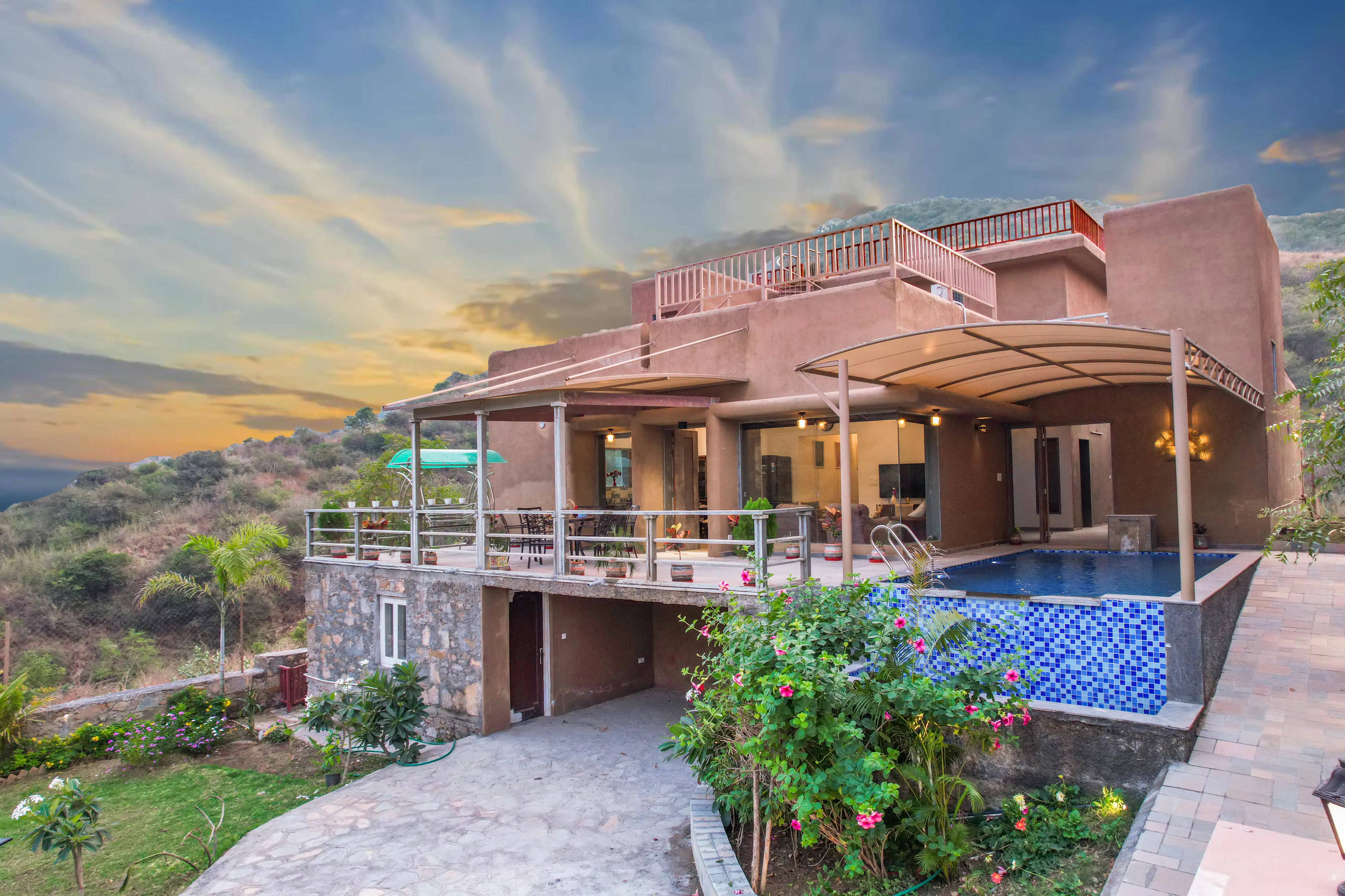 Book 3 Bedroom Moringa Valley: Ashoka Villa Villa in Udaipur, Rajasthan ...