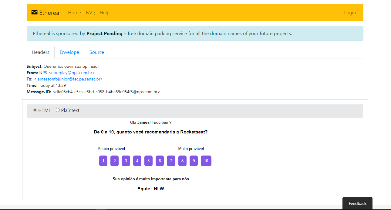 GitHub - jamesson-dev/NPS-nodejs: calculo de NPS