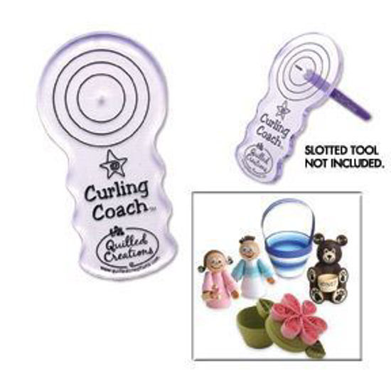 Curling Coach Quilling Tool