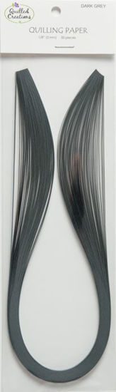Dark Grey Quilling Paper (1/8")
