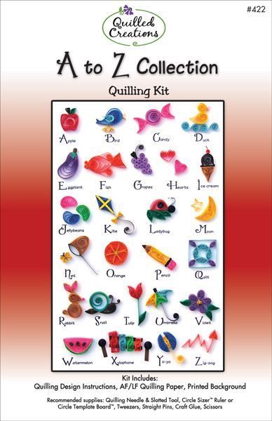 A to Z Collection Quilling Kit