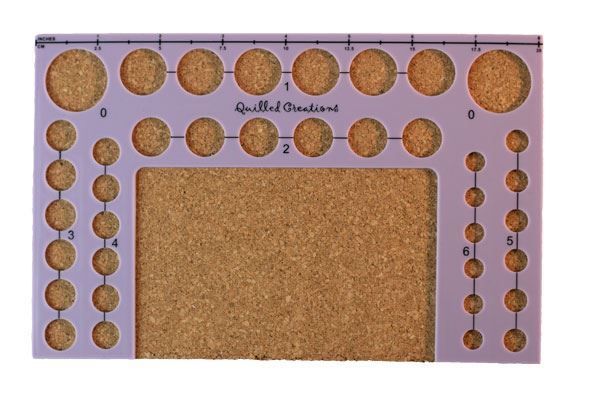 Circle Template Board Quilling Tool