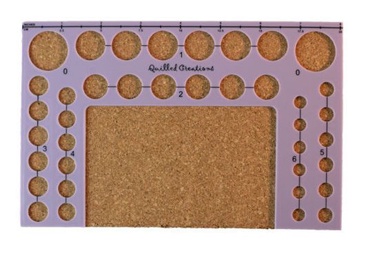 Circle Template Board Quilling Tool