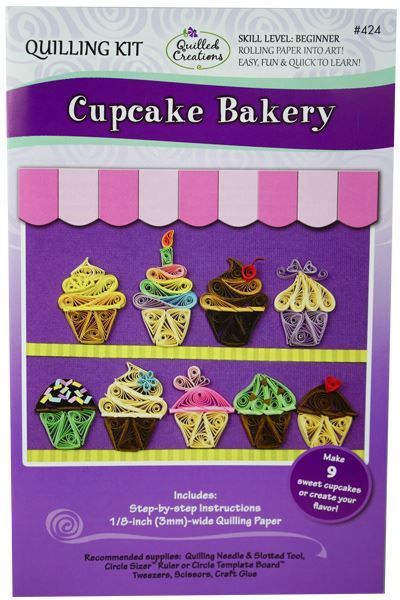 Cupcake Bakery Quilling Kit