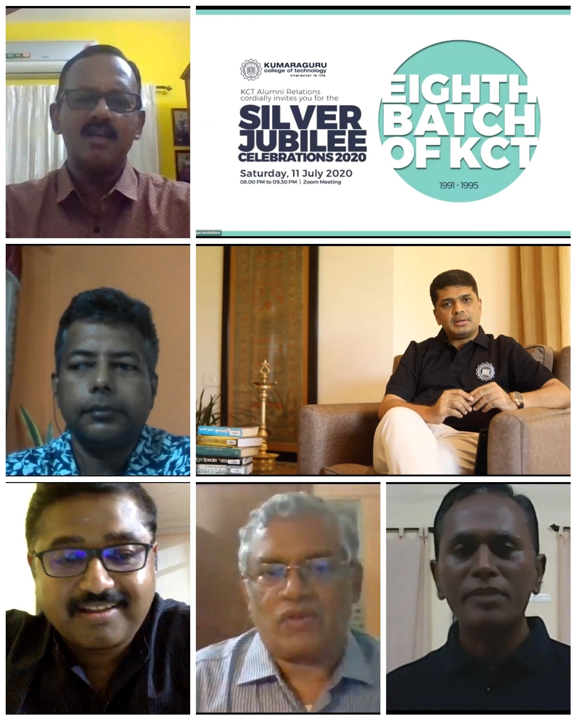 Alumni News | Silver Jubilee Virtual Meet - Batch 1995