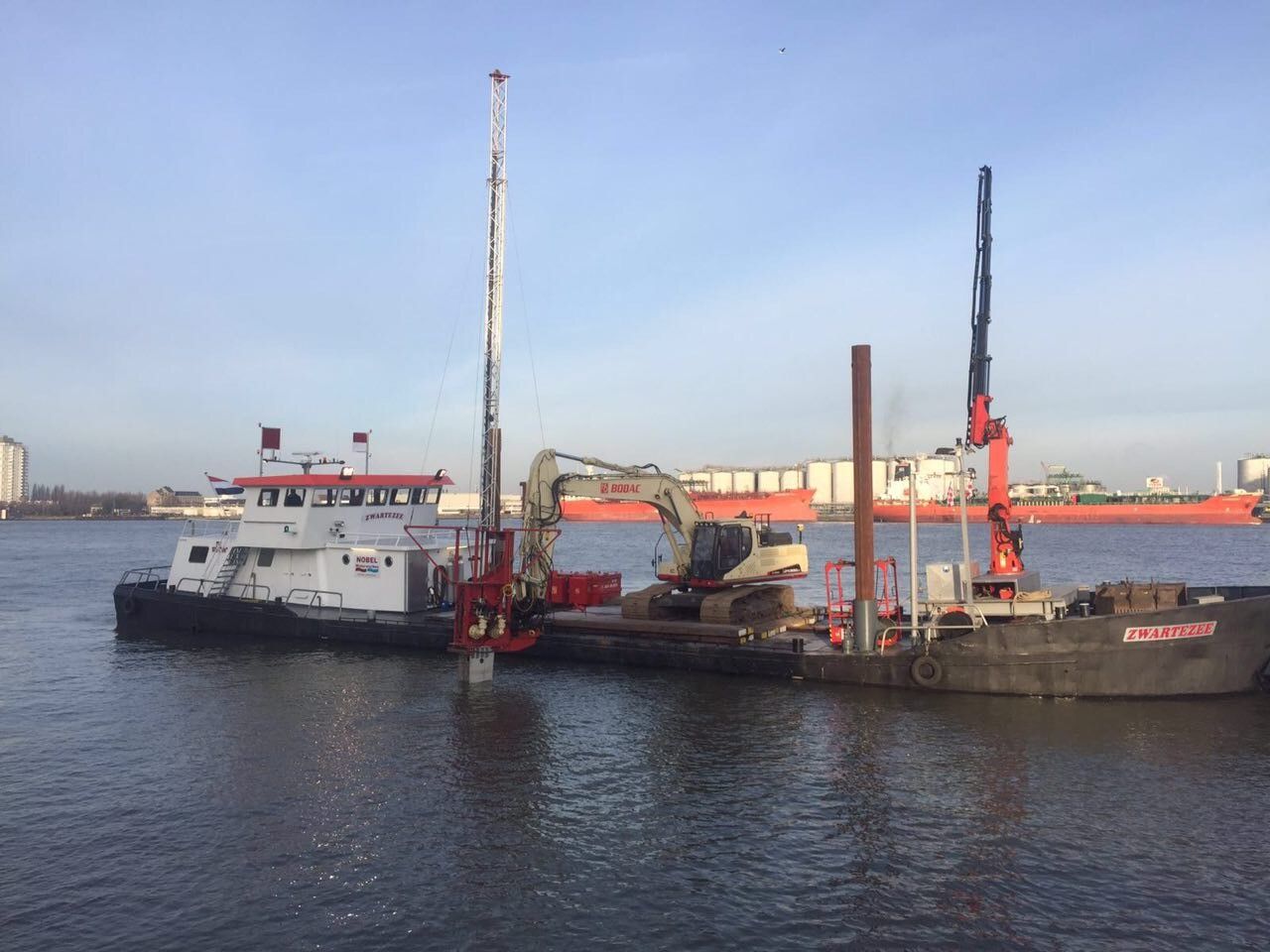 Explosievenopruiming in water | Den Ouden Bodac