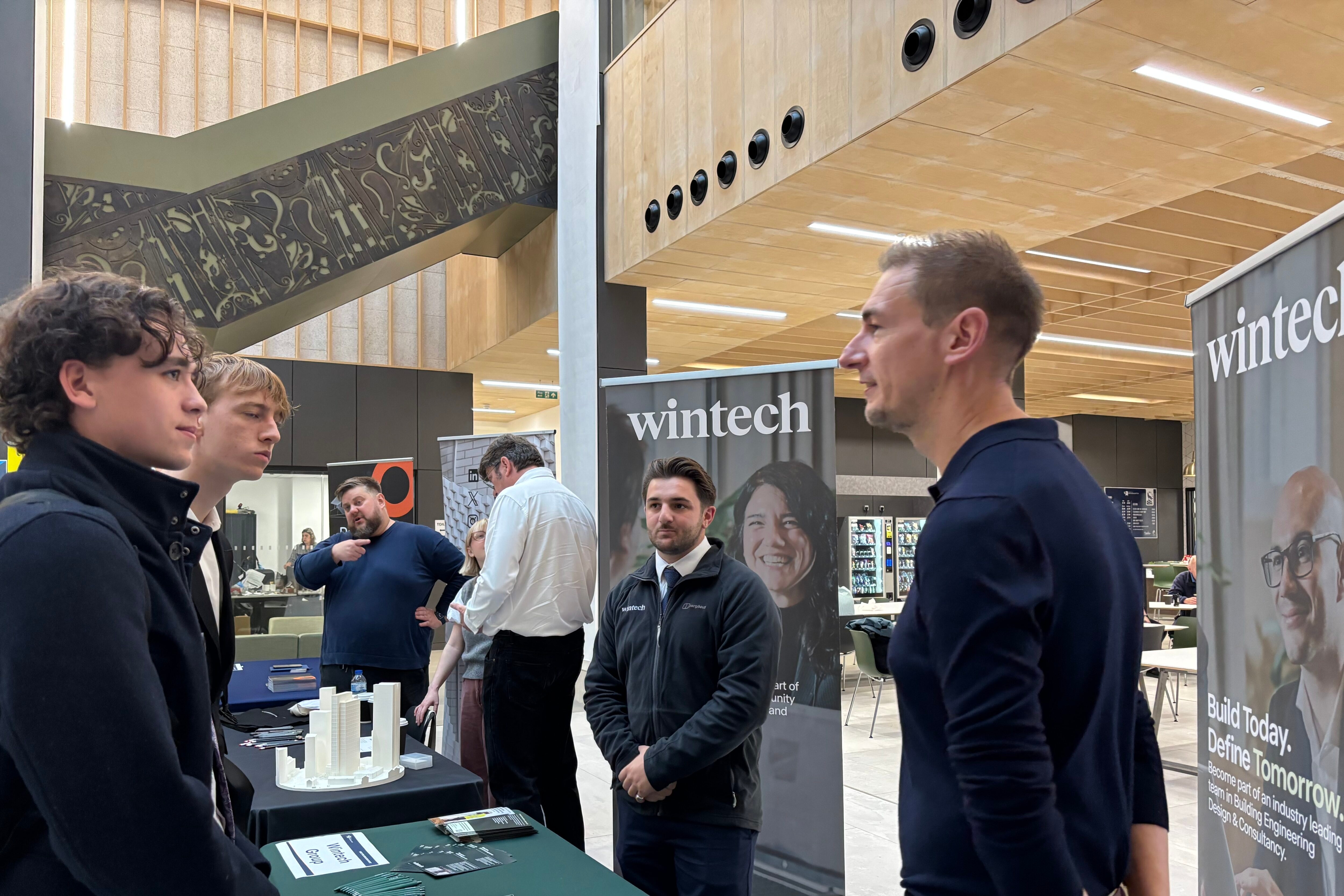 Wintech attend ‘Meet the Employer’ event at University of Wolverhampton’s Springfield Campus ...