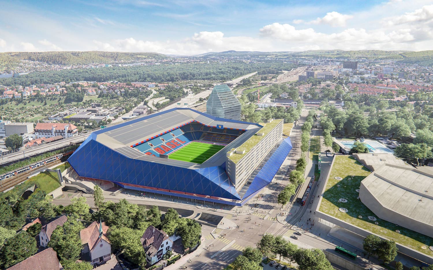 Hochparterre - HdM baut den St.-Jakob-Park um
