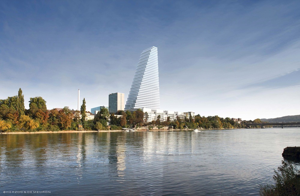 Hochparterre - So soll der Roche-Turm aussehen: Neue Visualisierungen