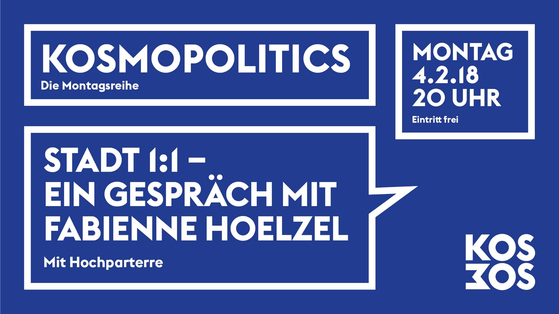 Hochparterre - Stadt 1:1 mit Fabienne Hoelzel