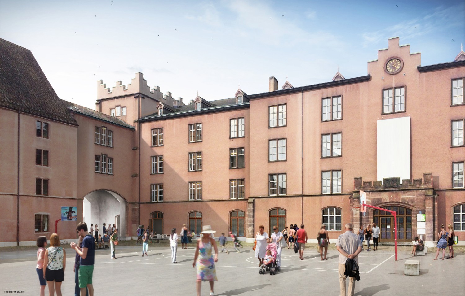 Hochparterre - Die umgebaute Kaserne Basel öffnet die Tore