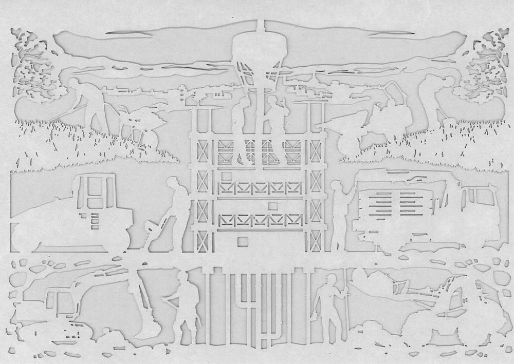 Hochparterre - Dreidimensionale Neujahrsgrüsse