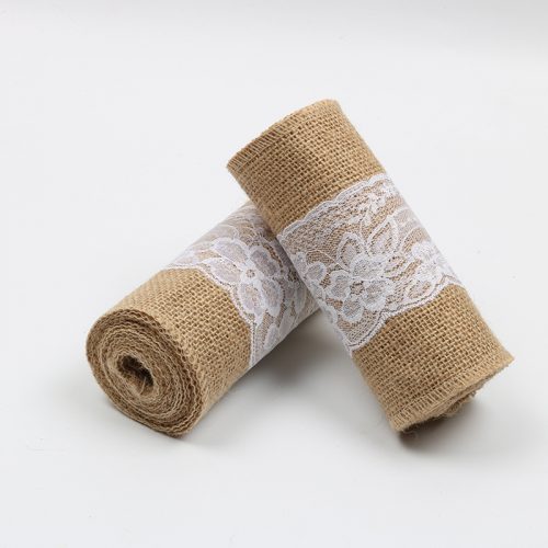 Wholesale natural jute ribbon roll for decoration