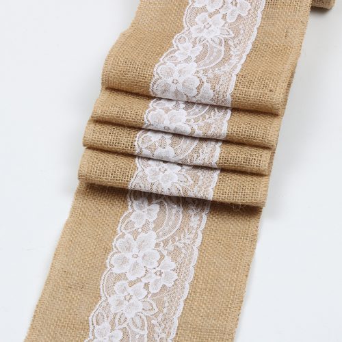 Wholesale natural jute ribbon roll for decoration