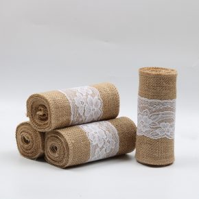 Wholesale natural jute ribbon roll for decoration