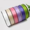 In Stock 196 colors available 6 to 100 mm width polyester satin ribbon roll