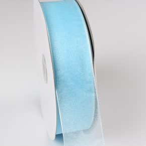 28 colors available 100% nylon mesh sheer ribbon