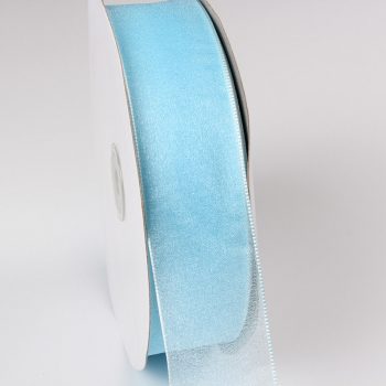 28 colors available 100% nylon mesh sheer ribbon