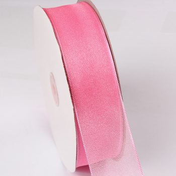 28 colors available 100% nylon mesh sheer ribbon