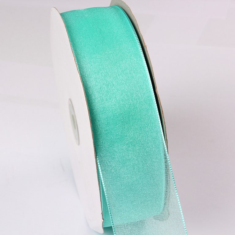 28 colors available 100% nylon mesh sheer ribbon