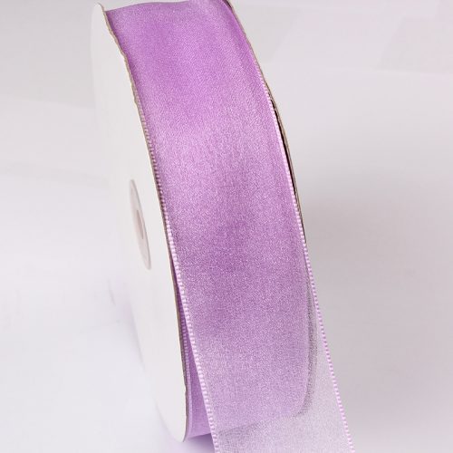 28 colors available 100% nylon mesh sheer ribbon