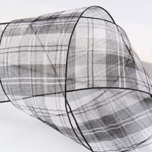 Wholesale luxury nylon mesh sheer ribbon organza ribbon for gift packing