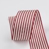 Wholesale polyester stripe ribbon for flower bouquet packing