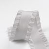 Wholesale double ruffle ribbon, frill ribbon, polyester decorative ...