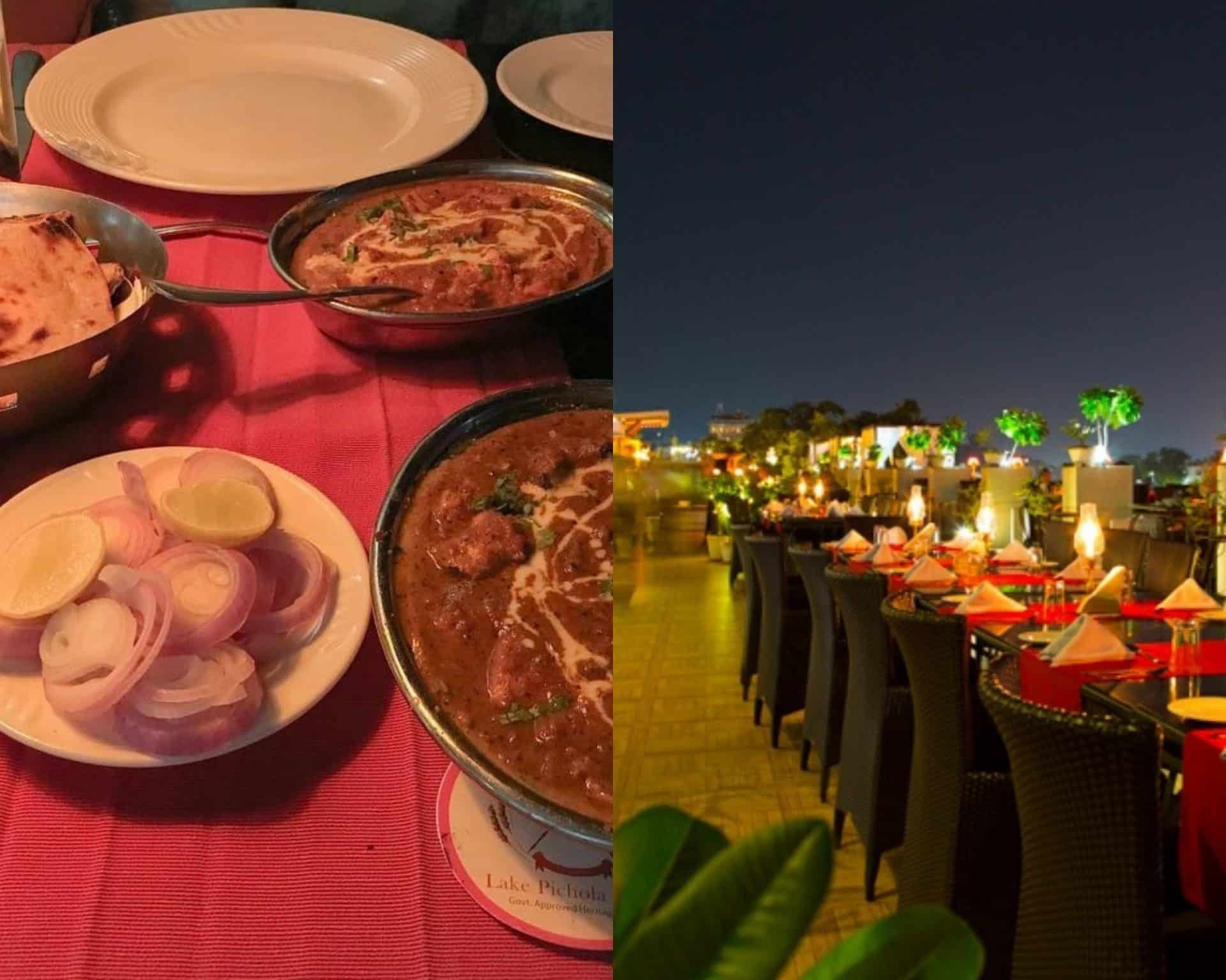 Best restaurants for Candle Light Dinner in Udaipur