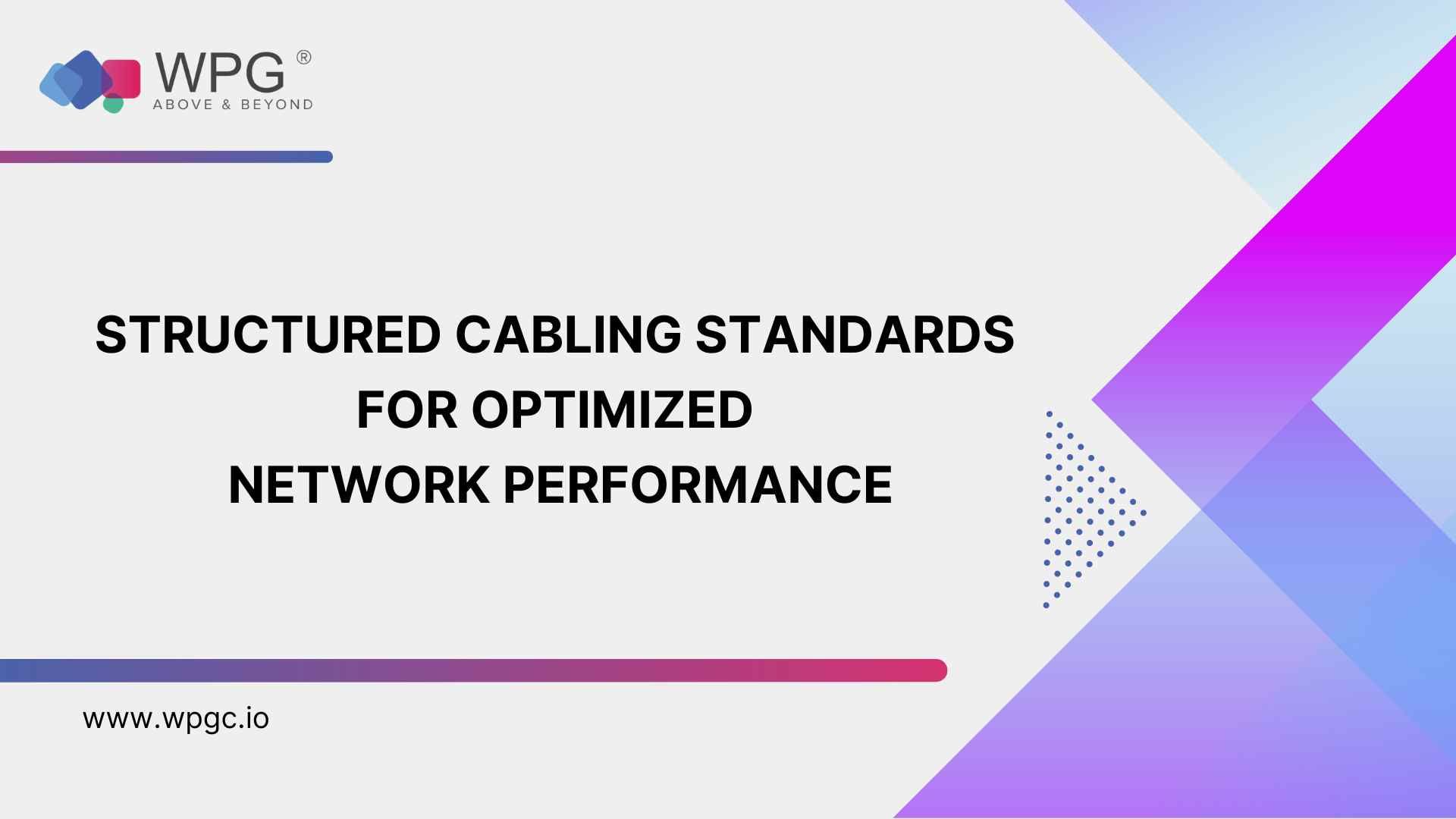 Structured Cabling Standards For Optimized Network Performance Wpg