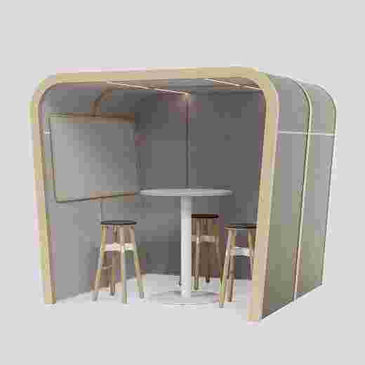 Square Bear Meeting Pods | Vidak