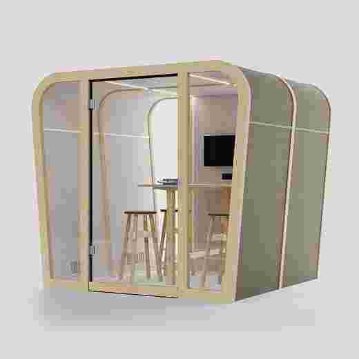 Square Bear Meeting Pods | Vidak