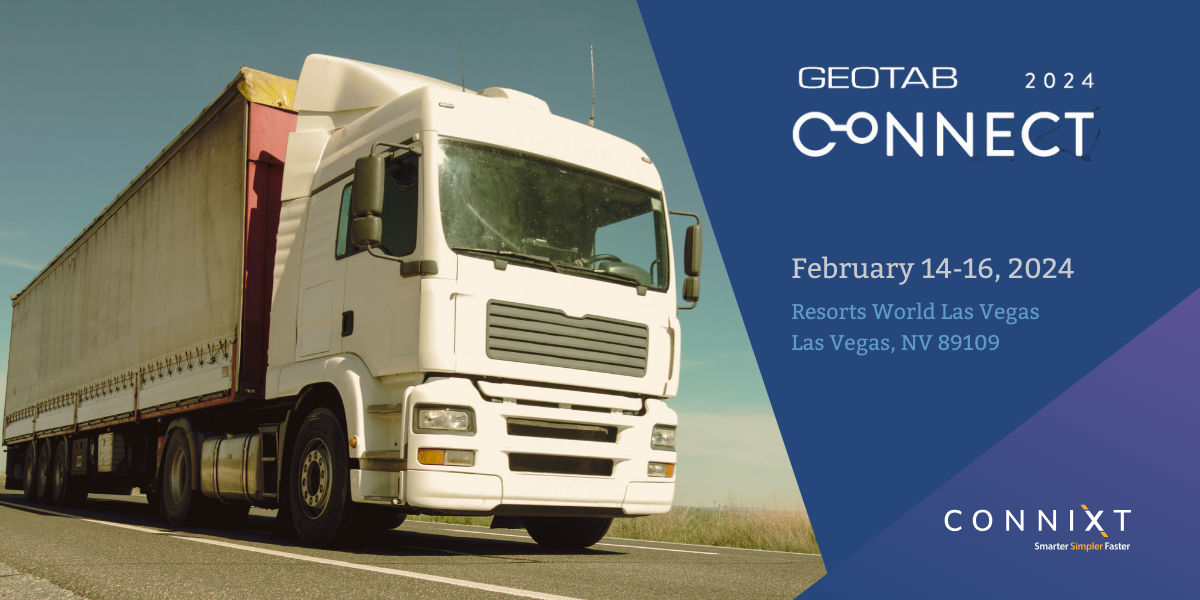 Geotab Connect 2024 - Connixt