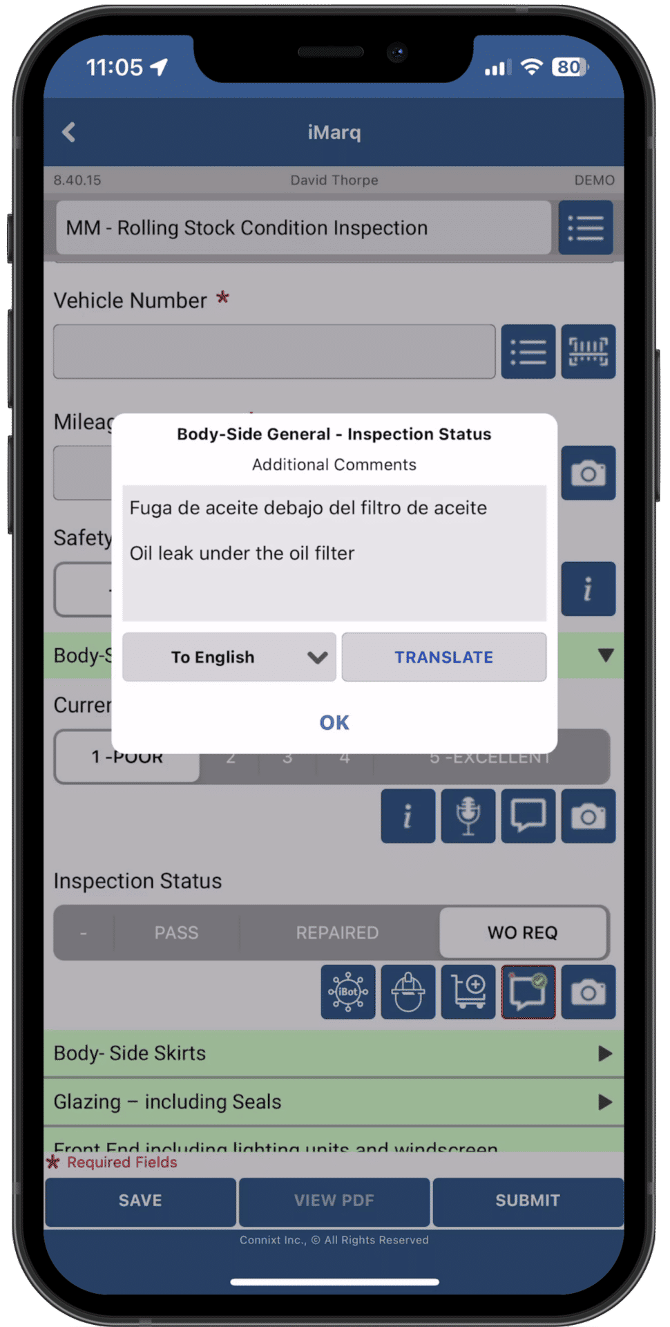 iBot - AI powered maintenance in iMarq - Connixt