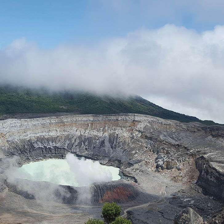 Poas Volcano + Coffee Tour