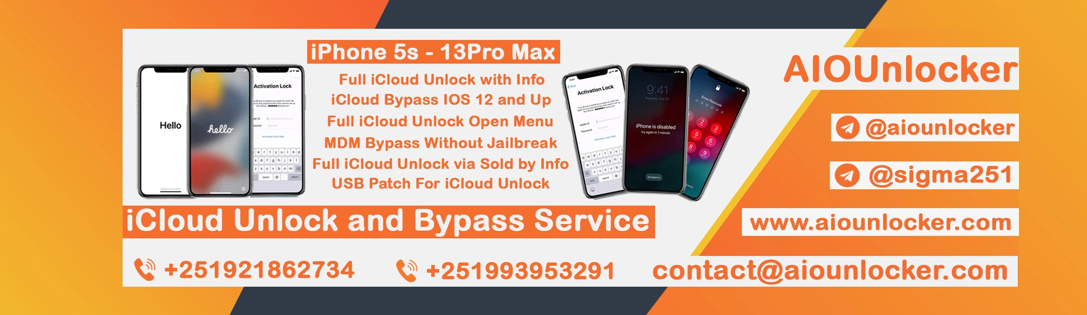 AIOUnlocker - The Ultimate Unlocking and Credit Service.