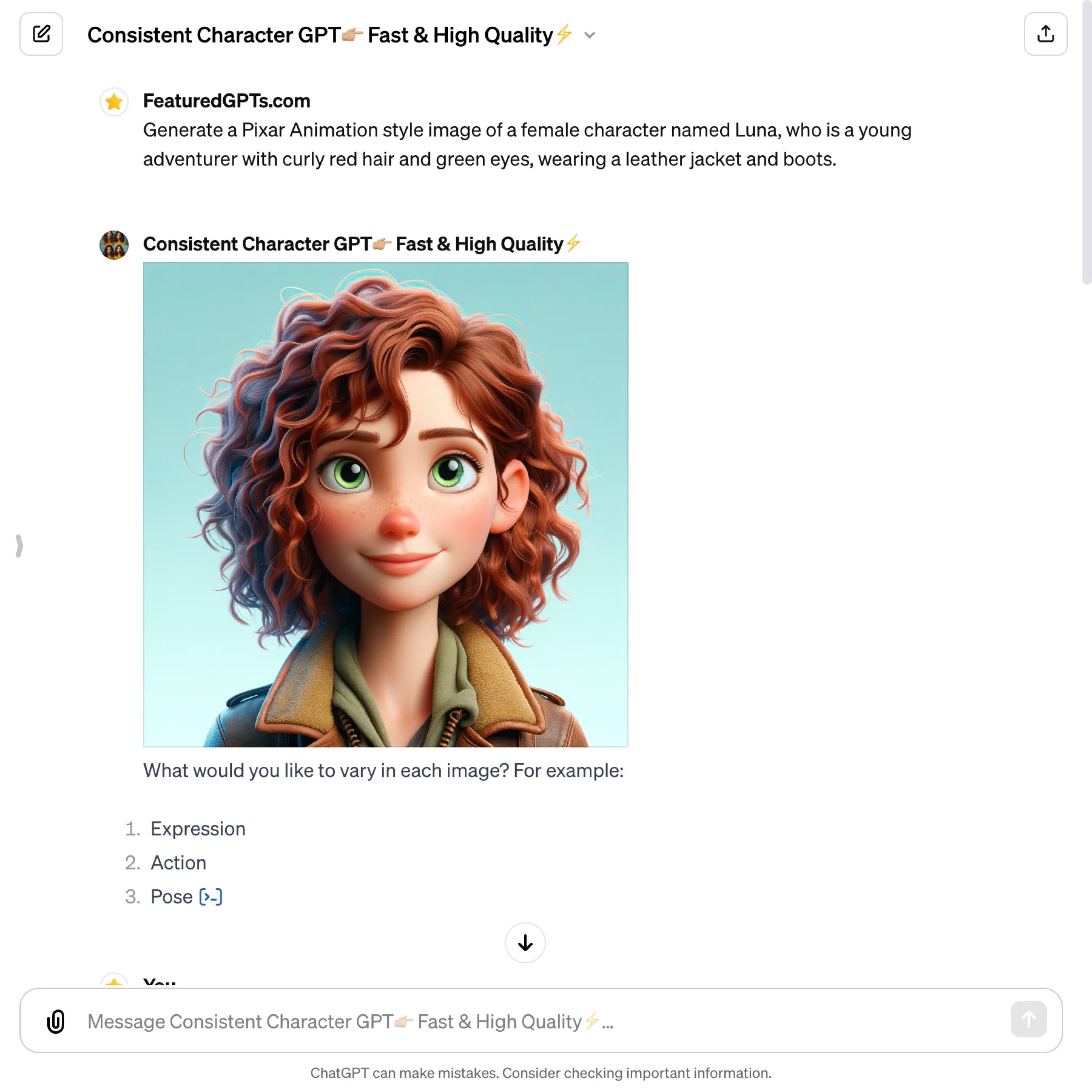 Consistent Character GPT | GPTs Review: Performance, Core Features ... Consistent Character GPT | GPTs Review: Performance, Core Features ...