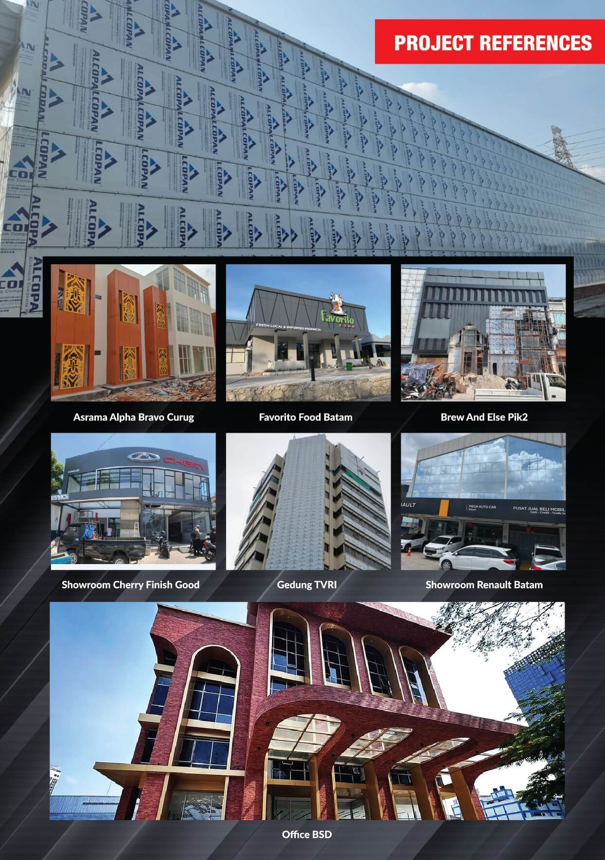 Motif Kayu ACP ALCOPAN