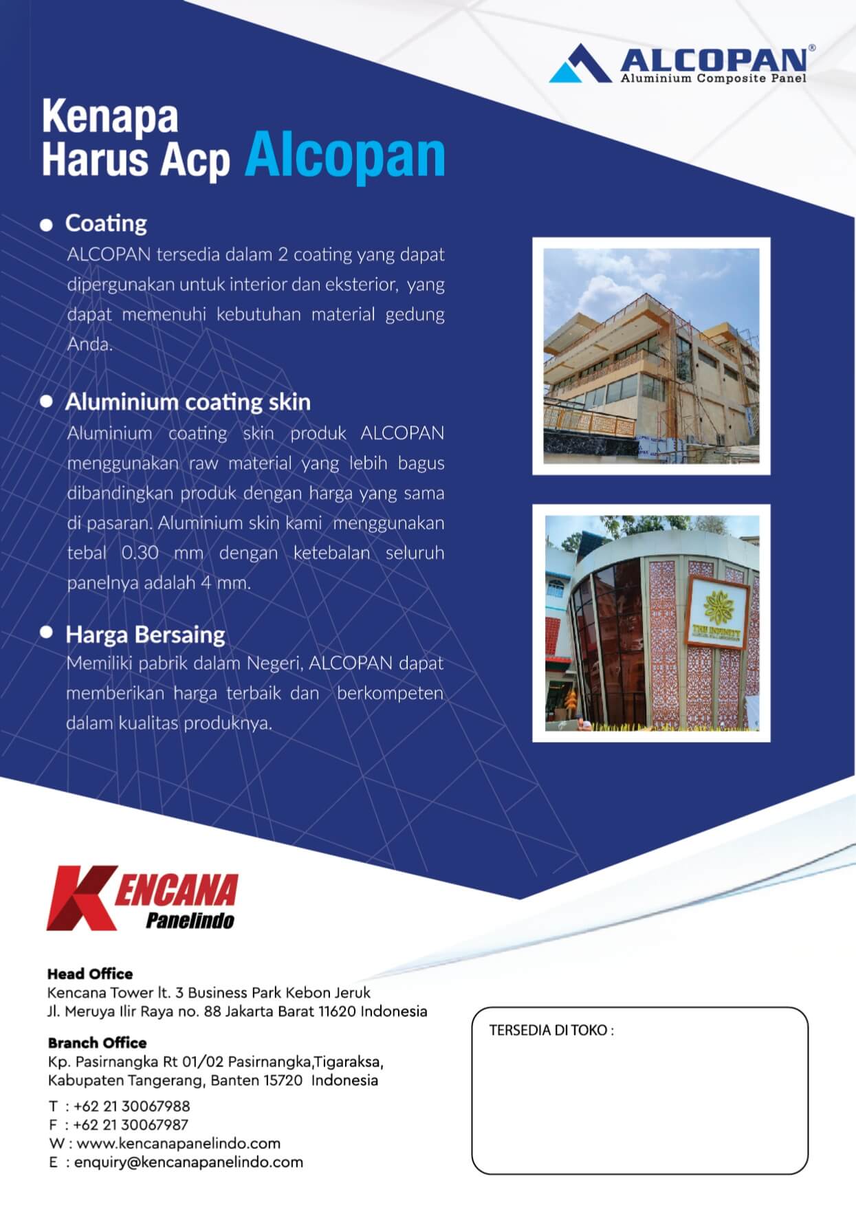 Motif Kayu ACP ALCOPAN