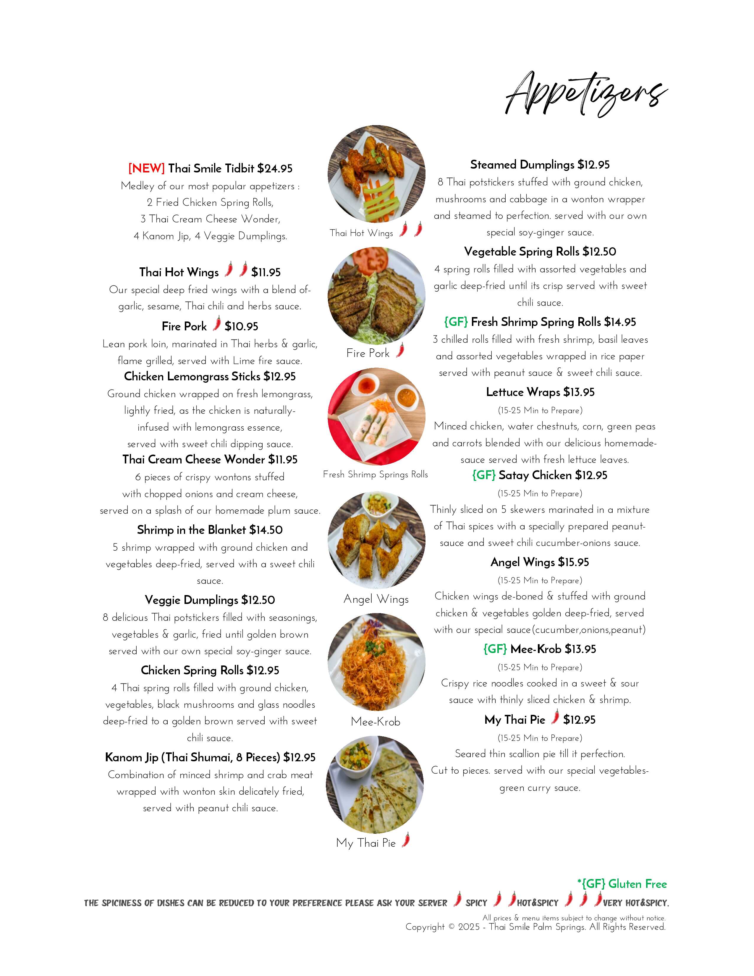 Menu – Thai Smile