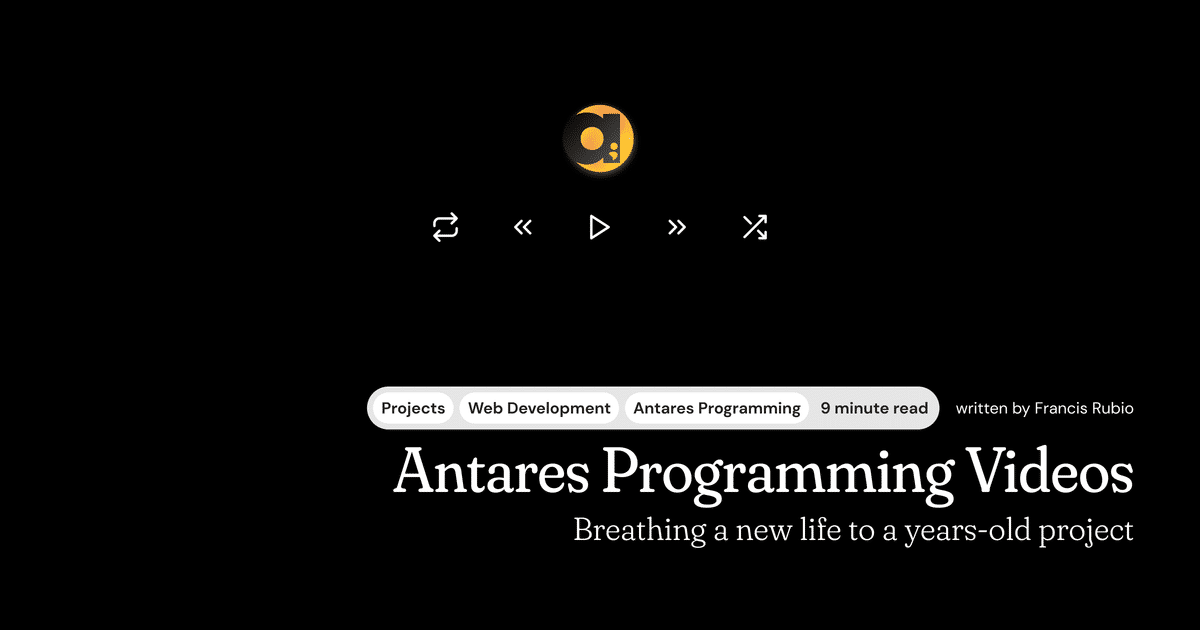 Antares Programming Videos