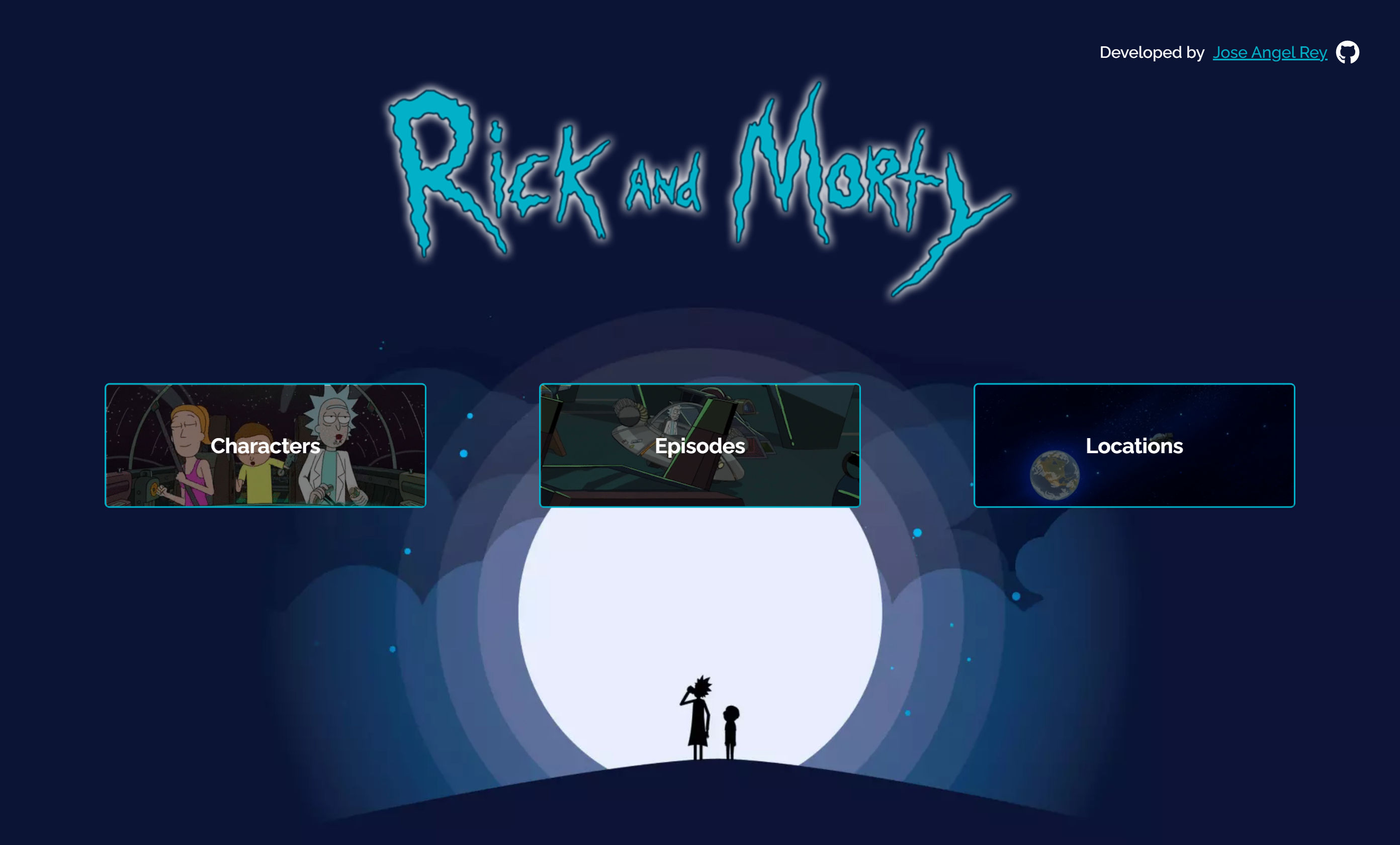 GitHub - angel-rey-dev/Rick-and-Morty-app: Rick and Morty