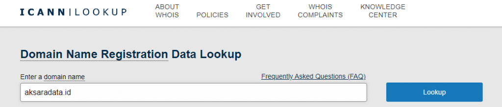 Cara Mudah dan Praktis Cek Pemilik Domain - Aksaradata