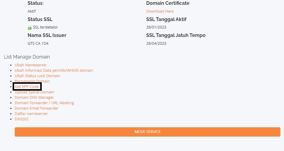 Mengenal Kode EPP Domain Beserta Cara Mendapatkannya Mengenal Kode EPP Domain Beserta Cara Mendapatkannya