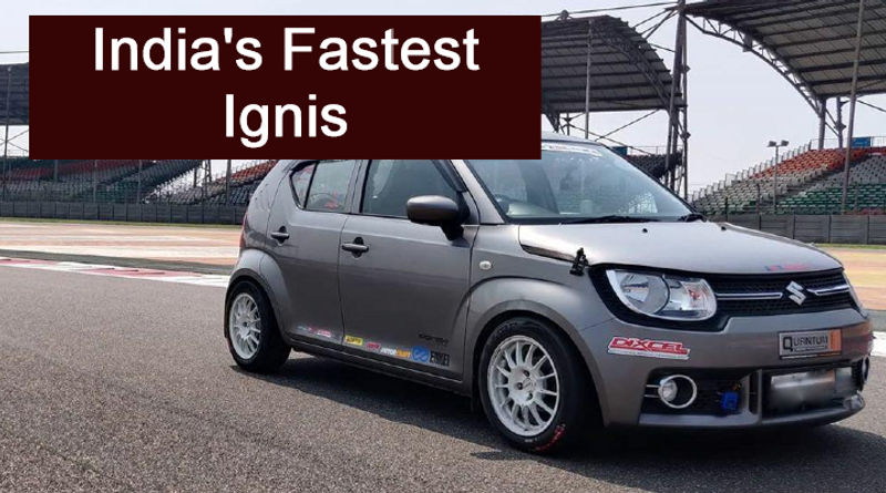 Modified Maruti Suzuki Ignis 1.4-L - Fastest In The Country?