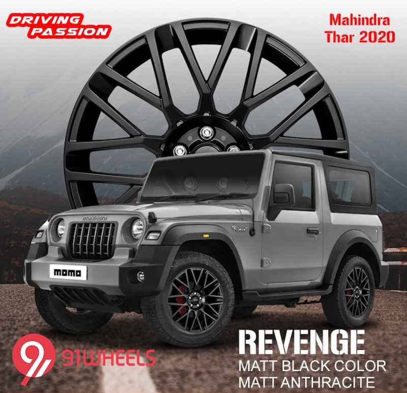 Need Alloys For 2020 Mahindra Thar? Check This Out