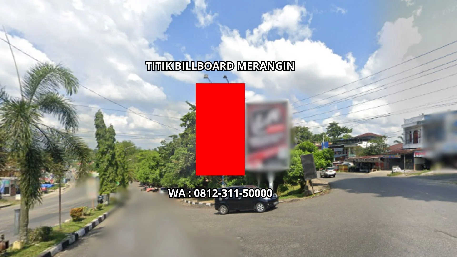 Titik Billboard Merangin, Pemasangannya Lokasi Strategis